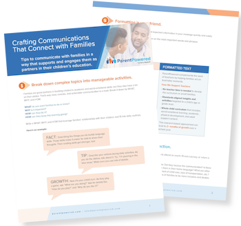 Communication Tip Sheet