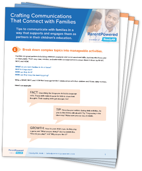 Communication Tip Sheet