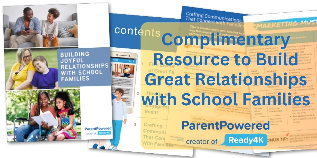 Building Joyful Relationships with School Families